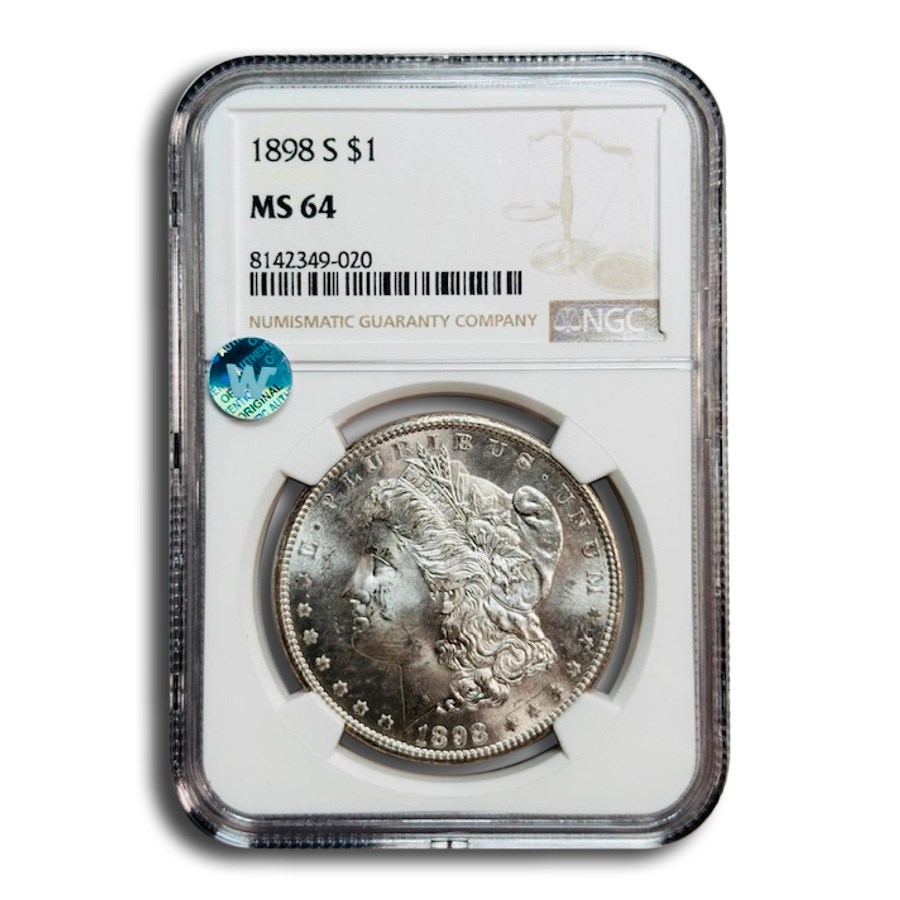 1898 S Morgan Silver Dollar Value - APMEX